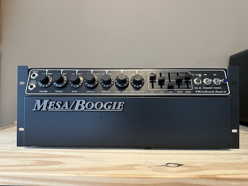 Mesa Boogie Mark III rack mount head (3++ & Pentode/Triode | Reverb