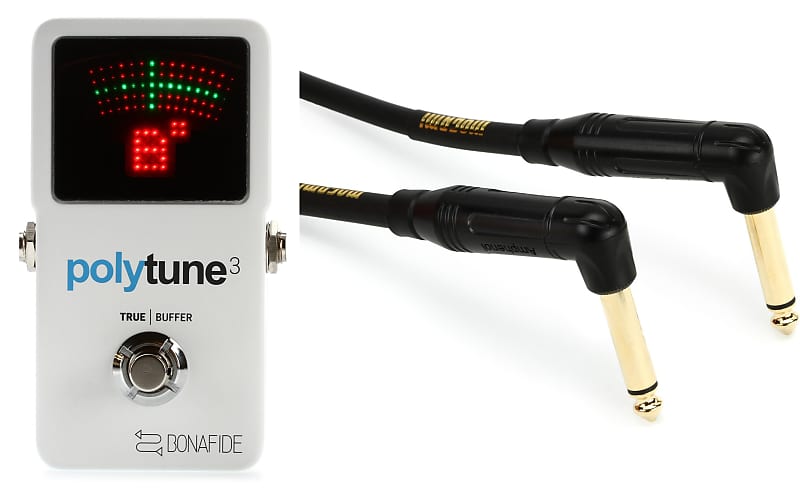 TC Electronic PolyTune 3 Polyphonic LED Guitar Tuner Pedal | Reverb