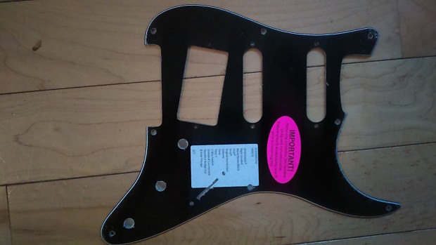 Warmoth Stratocaster pickguard HSS slanted | Reverb