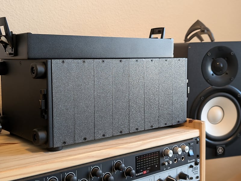 500 Series Blank Panels Black - 8 Pack | Reverb