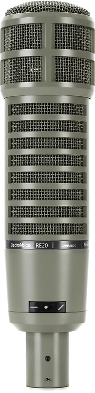 Electro-Voice RE20 Dynamic Broadcast Microphone with | Reverb