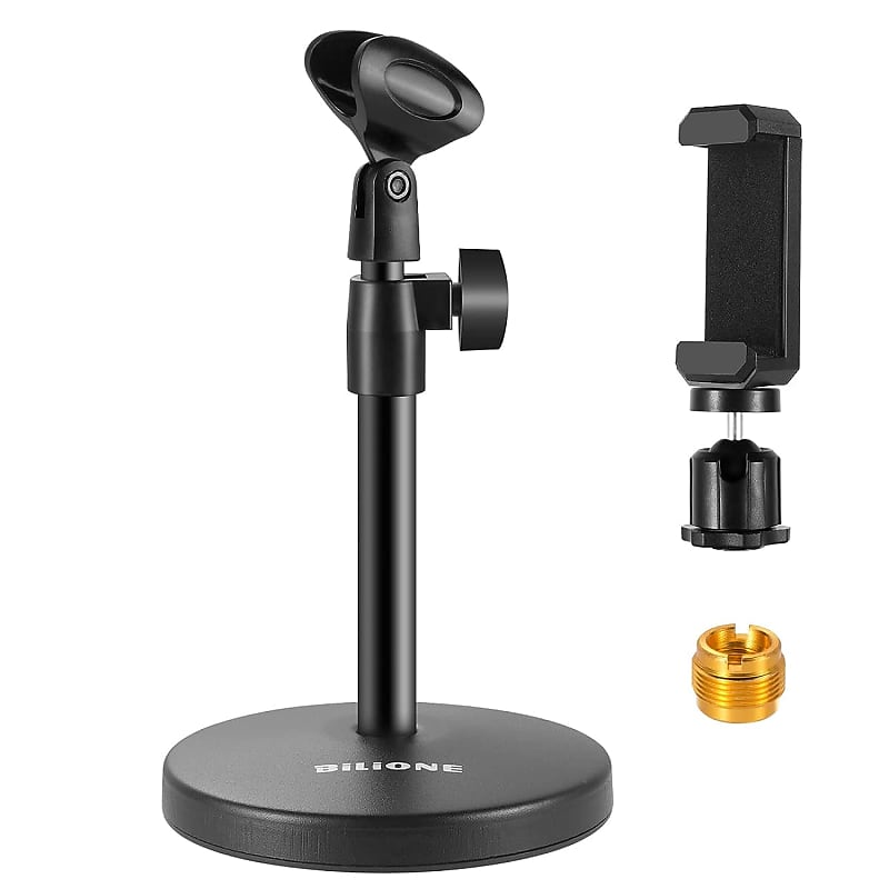 3 In 1 Multi-Function Desktop Microphone Stand, Adjustable | Reverb