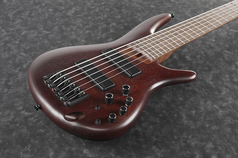 Ibanez SR506E-BM E-Bass 6 String - Brown Mahogany | Reverb
