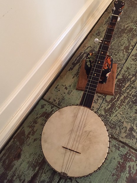 1890s Vintage 5 String Open Back Banjo - Buckbee, Lyon and | Reverb