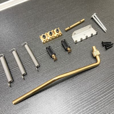 Floyd Rose FRT 1000 Original Style Gold 6 String Tremolo | Reverb