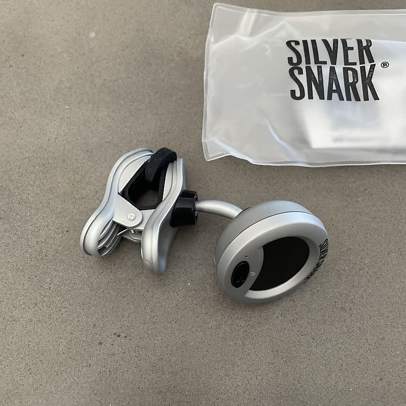 Silver Snark 2 Silver Snark 2 Clip-on Chromatic Tune - Silver | Reverb