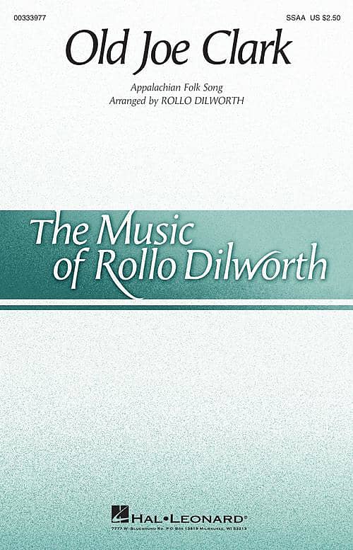 Old Joe Clark Ssaa Arranger Rollo Dilworth | Reverb