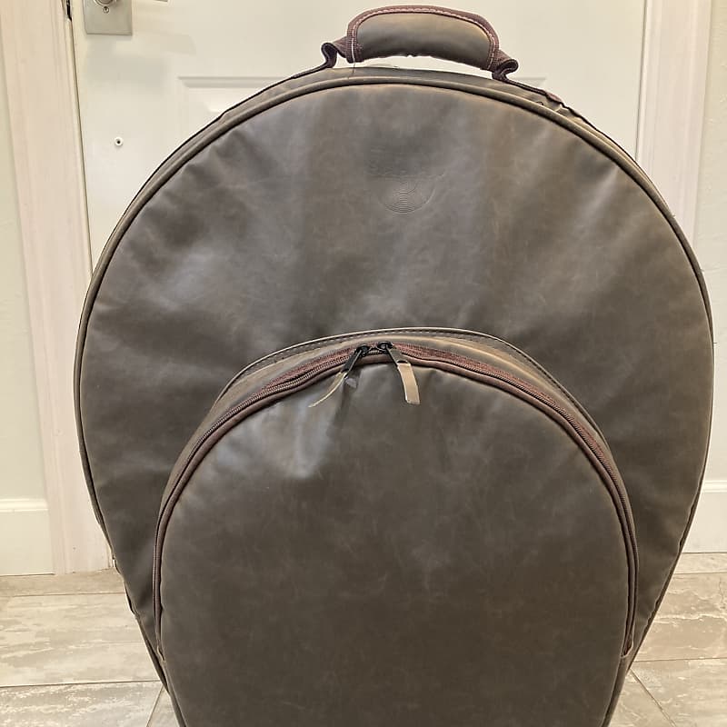 Sabian P24VBWN - PRO 24 CYMBAL BAG in vintage brown | Reverb