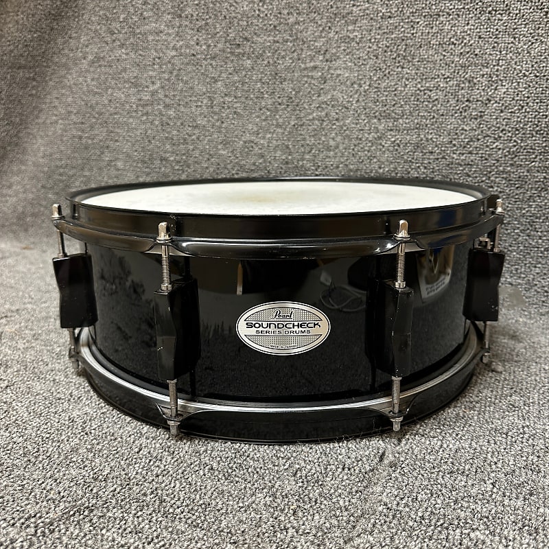 Pearl SoundCheck Snare Drum Black | Reverb