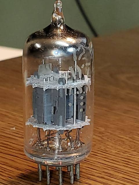 12AY7 GE Low Noise Rugged Construction MaxiPreamp2/TV7 tested | Reverb