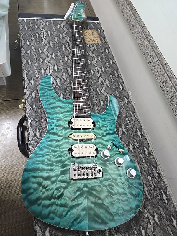 Freedom Custom Guitar Research Hydra 24 Fret 2021 - | Reverb UK