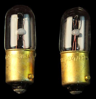 Fender T47 6.3V Amplifier Pilot Light Bulbs (2-Pack) | Reverb