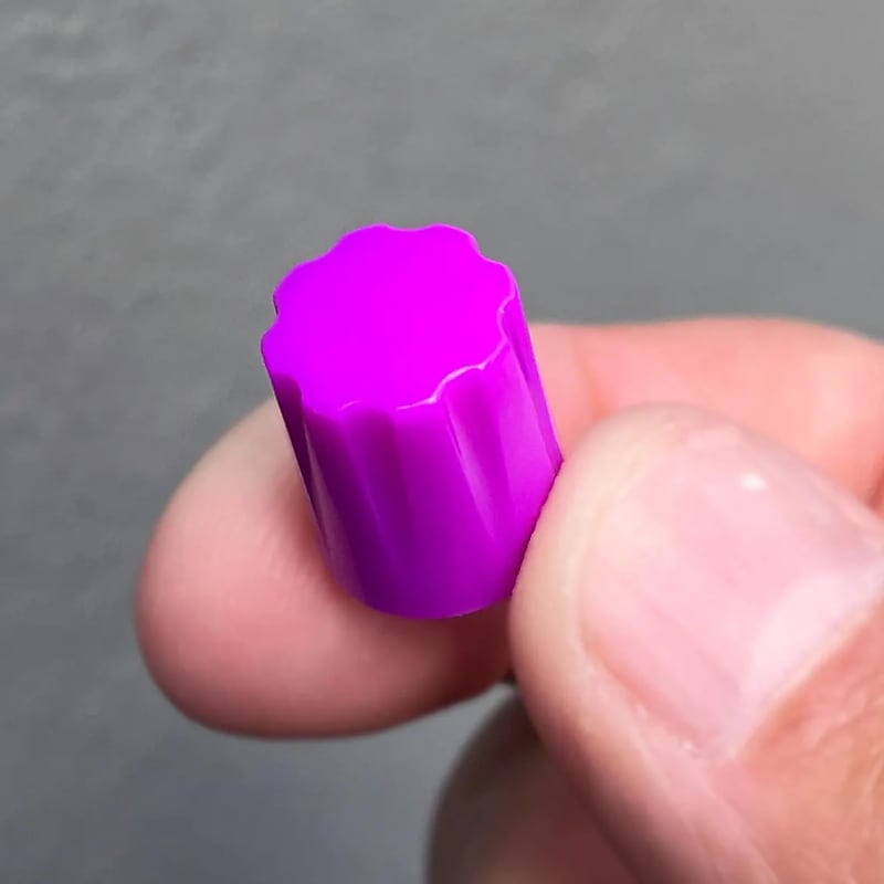 Bright Violet Neon Davies 1900H Clone Encoder Knob - Set | Reverb UK