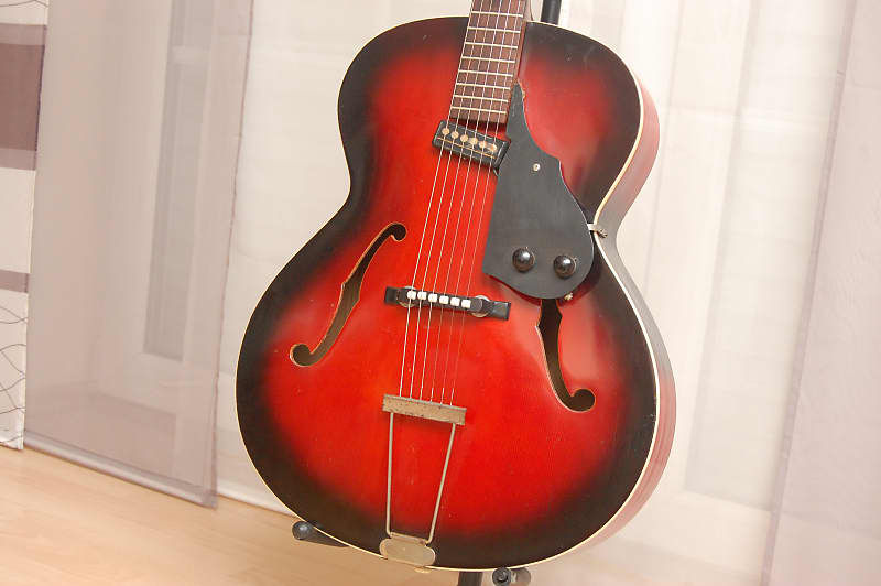 Höfner 455 – 1961 German Vintage Archtop Jazz Guitar Gitarre | Reverb