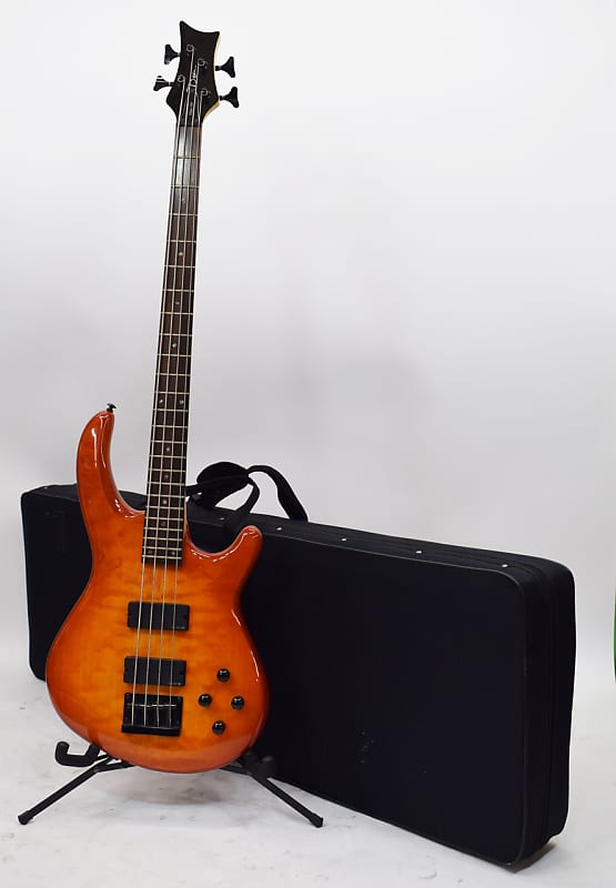 Dean Edge-Q4 Quilted Top 4-String Bass Guitar | Reverb