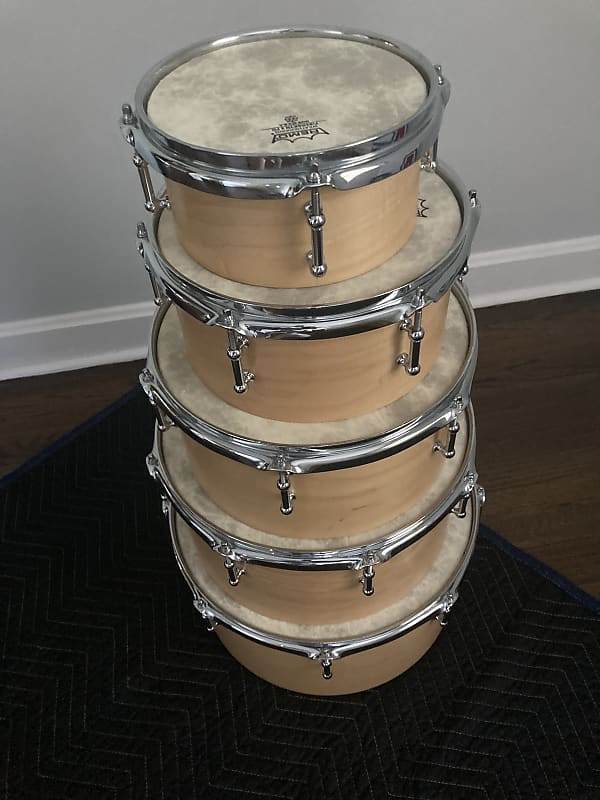 Keller Shells Toms 8, 10, 12, 14, 16 concert toms - Natural | Reverb