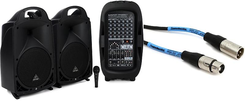 Behringer Europort PPA2000BT 8-channel Portable PA System | Reverb