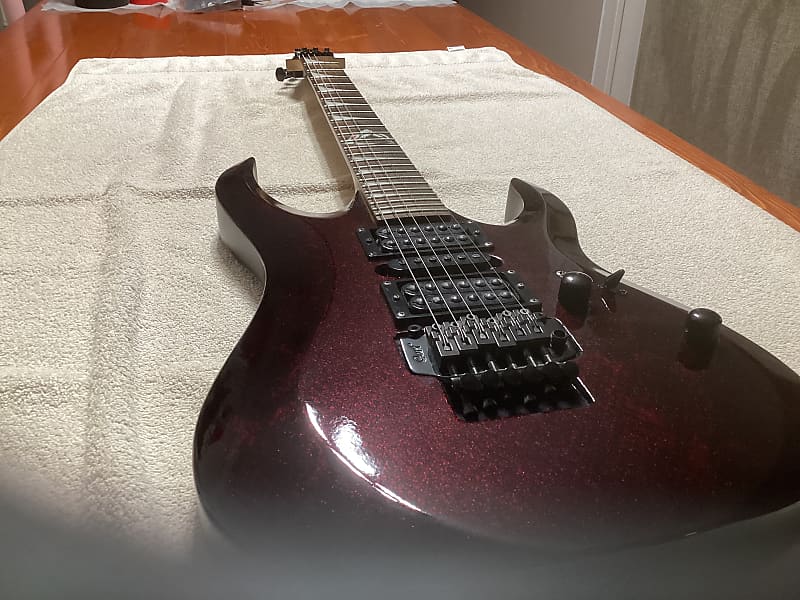 Cort X-6 VPR 90’s - Red/Crimson Snakeskin | Reverb