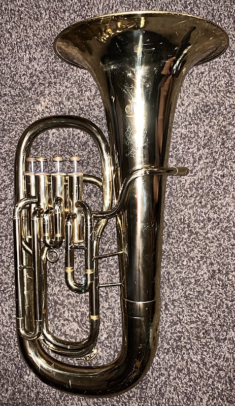 Amati kraslice euphonium horn 4 four valve case | Reverb
