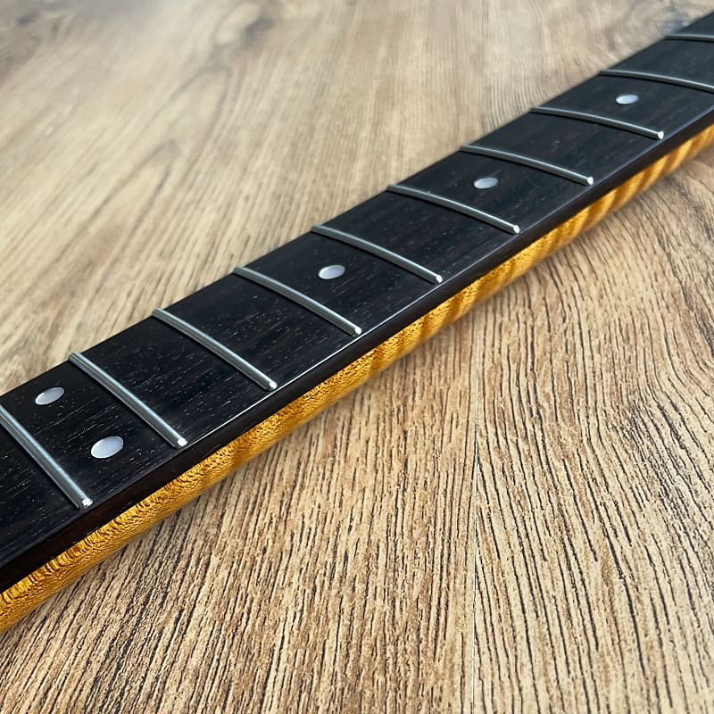 Stratocaster Compatible Roasted Flame Maple and | Reverb Canada