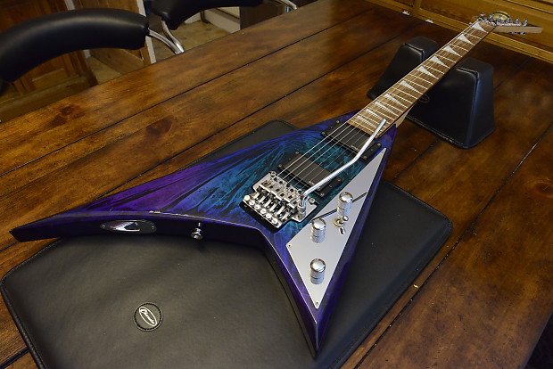 Jackson Randy Rhoads Flying V RR3 Eerie Dess Swirl | Reverb Canada