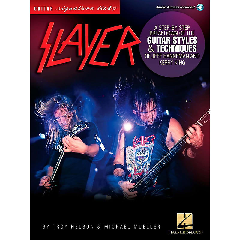 Hal Leonard Slayer Guitar Signature Licks - Styles & | Reverb