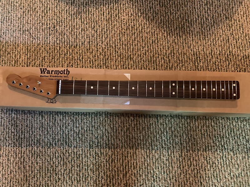 Warmoth Tele Baritone Conversion Neck - Roasted Maple, | Reverb