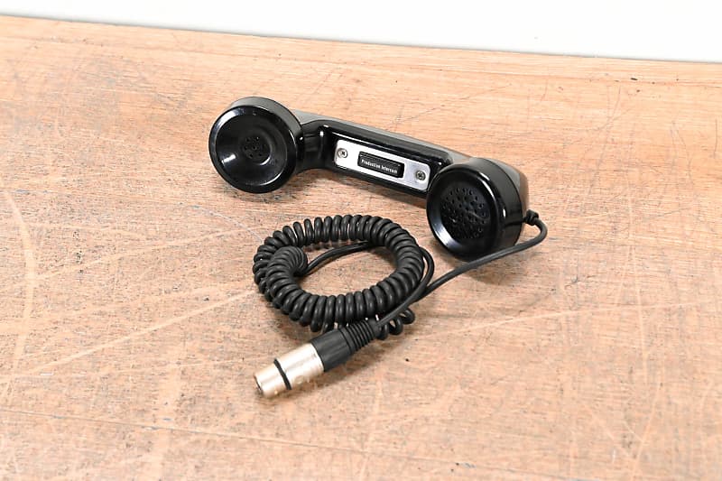 Production Intercom Telephone Handset with 4-pin XLR | Reverb UK