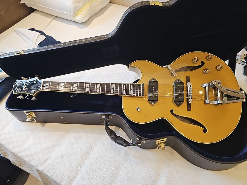 Peerless Gigmaster SC - Metallic Gold High Gloss | Reverb