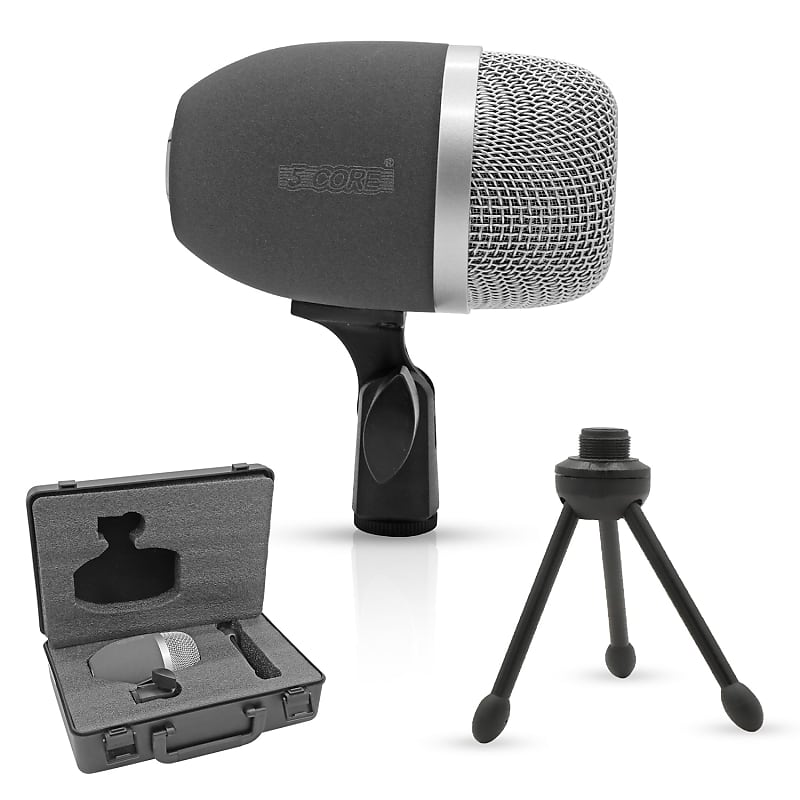 5 Core Tom Snare Mic Cardioid Dynamic Microphone for Drum Kit | Reverb