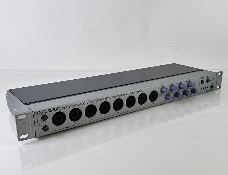 Presonus DIGIMAX FS 8-CH Class-A Mic Preamp 96K ADAT | Reverb UK