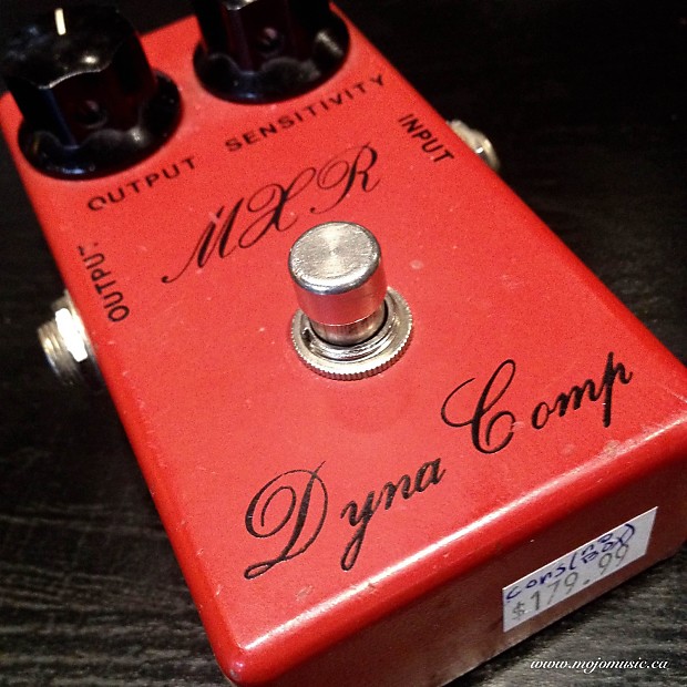 1974 MXR Dyna Comp Script Logo | Reverb