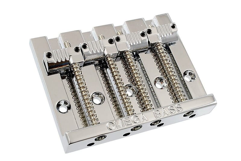 NEW Omega Badass Style BRIDGE for Fender P Jazz Bass GROOVED | Reverb