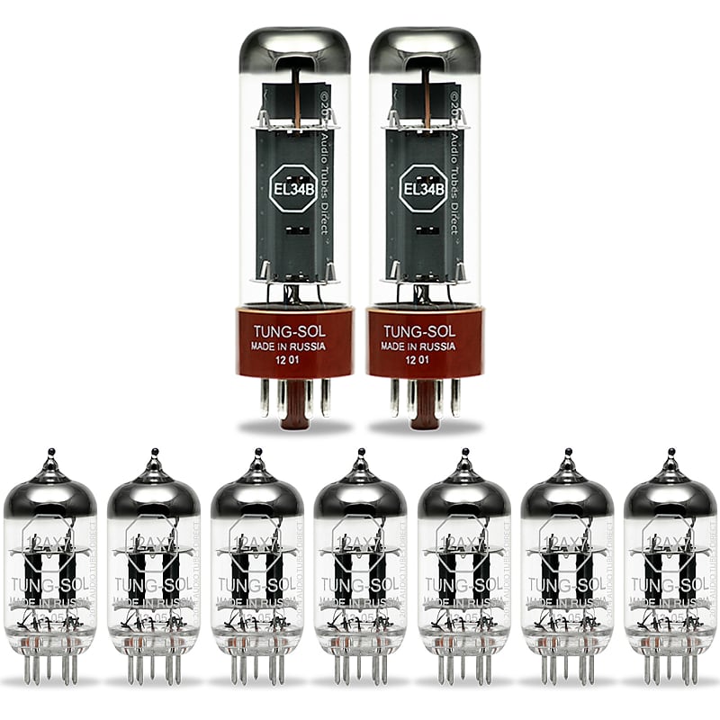 New Tung-Sol Tube Upgrade Kit For Bogner Shiva EL34 Amps w/ | Reverb