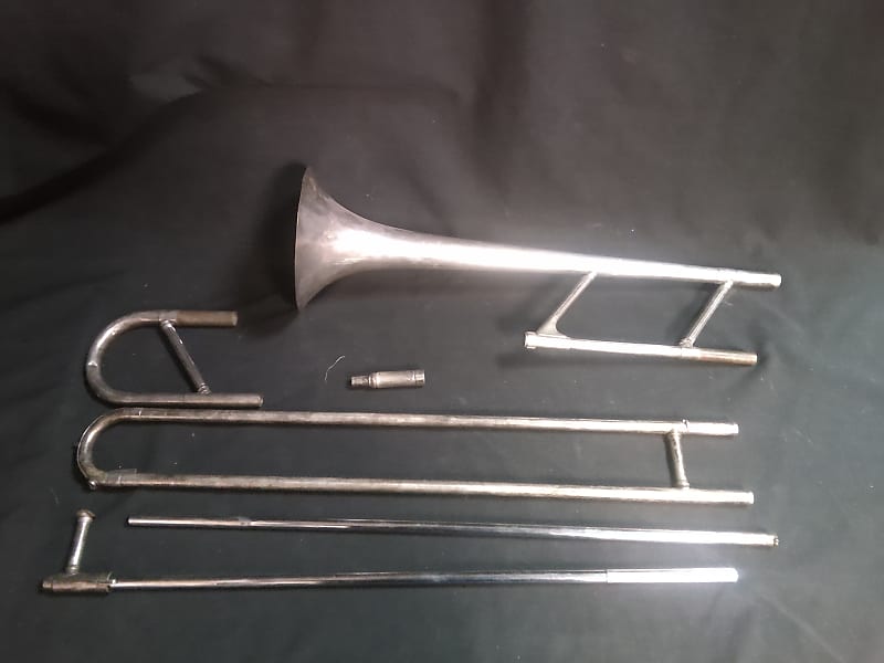 Conn 44H Trombone 1930s - Silver | Reverb