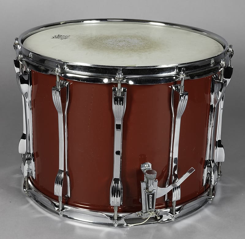 Ludwig Classic Deep Rock Snare 14X10" 1980-81 - Red | Reverb