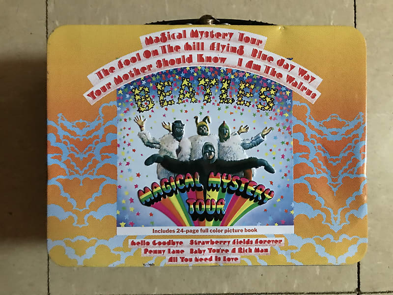 Lunch box Beatles major mystery tour - Beatles magic | Reverb UK