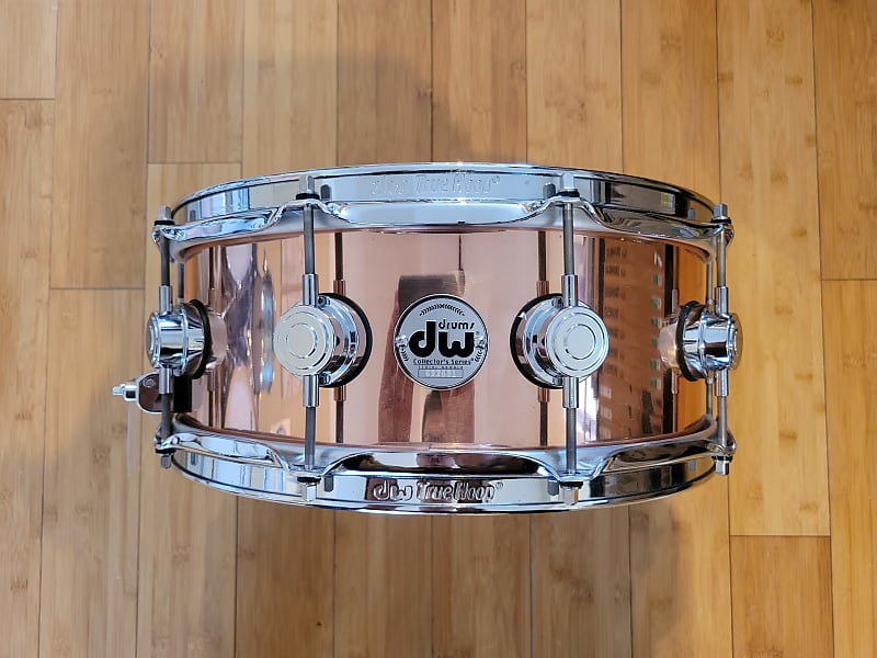Snares - (Used) DW Collector’s Series 5.5x14 Copper Snare | Reverb