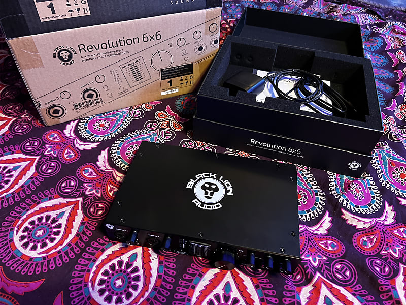 Black Lion Audio Revolution 6x6 - black | Reverb