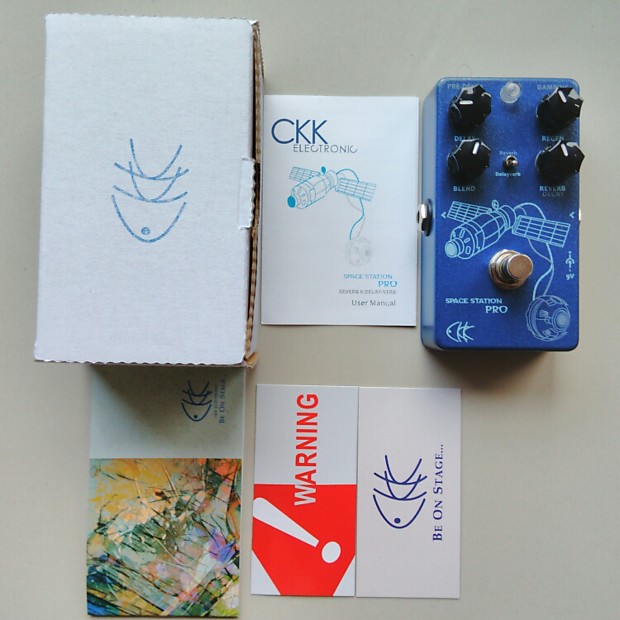 CKK Space Station Pro, Reverb Delay Pedal | Reverb