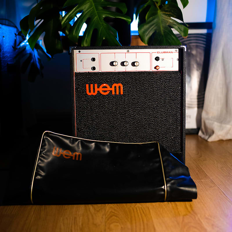 1972 WEM Clubman 5 watt valve combo amplifier + original dust | Reverb
