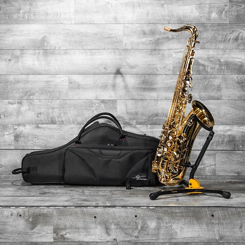 Professional Tenor Saxophone Signature Custom RAW Gold | Reverb