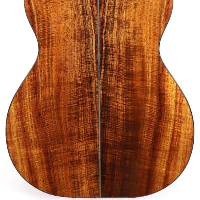 Huss and Dalton OM Custom Koa and Redwood Acoustic Guitar | Reverb