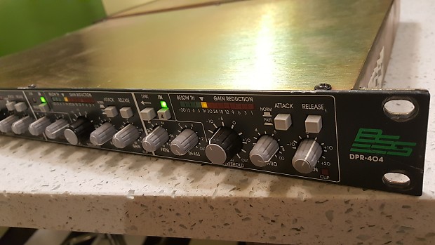 BSS DPR-404 rackmount 4 channel compressor and de-esser | Reverb