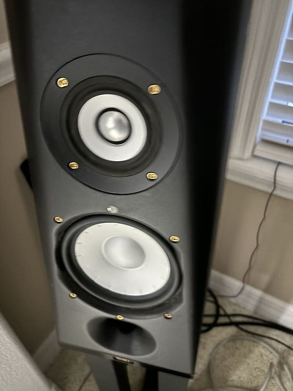 Thiel PCS Audiophile monitor speakers Thiel PCS - black | Reverb