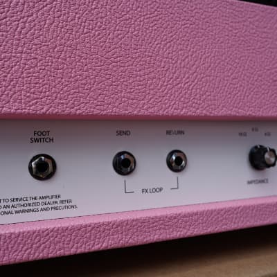 FRIEDMAN SS-100V2 Head Steve Stevens Pink Tolex 100-Watt Tube | Reverb