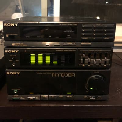 Rare Sony FH-606R Hi-density Component System | Reverb