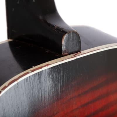 1969 Harmony H933 Stella Parlor Acoustic Guitar, Sunburst | Reverb