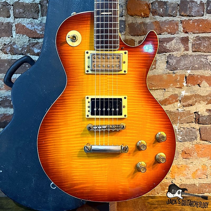 Univox Gimme Single Cut Lawsuit Era Electric Guitar w/ HSC & | Reverb