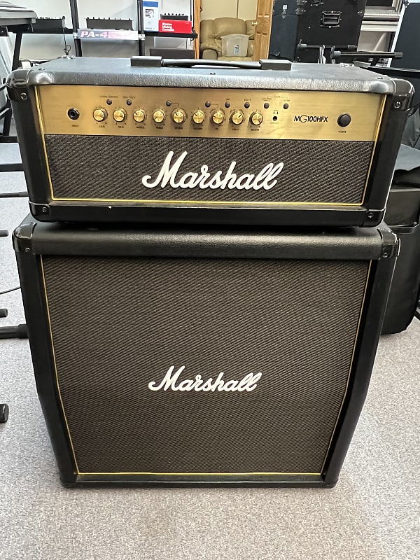 Marshall G100HFX Half Stack with 4x12 Cab. | Reverb